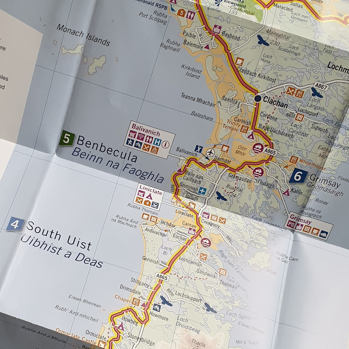 The Official Hebridean Way Cycling Route Map – Visit Outer Hebrides
